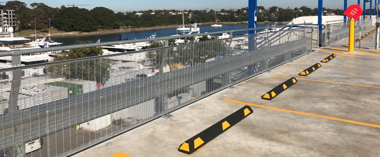 Sydney Superyacht Marina Car Park Guardrail Project | March 2018