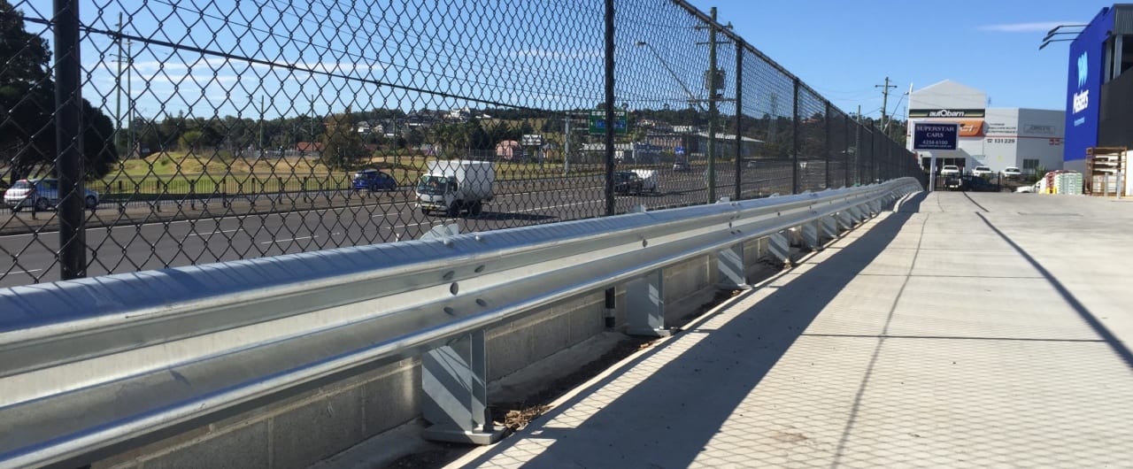 Masters Albion Park Guardrail Project | March 2018 | Safe Direction®️