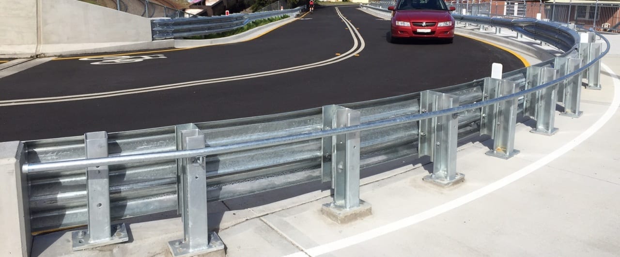 Newcastle Bridge Guardrail Project | March 2018 | Safe Direction®️