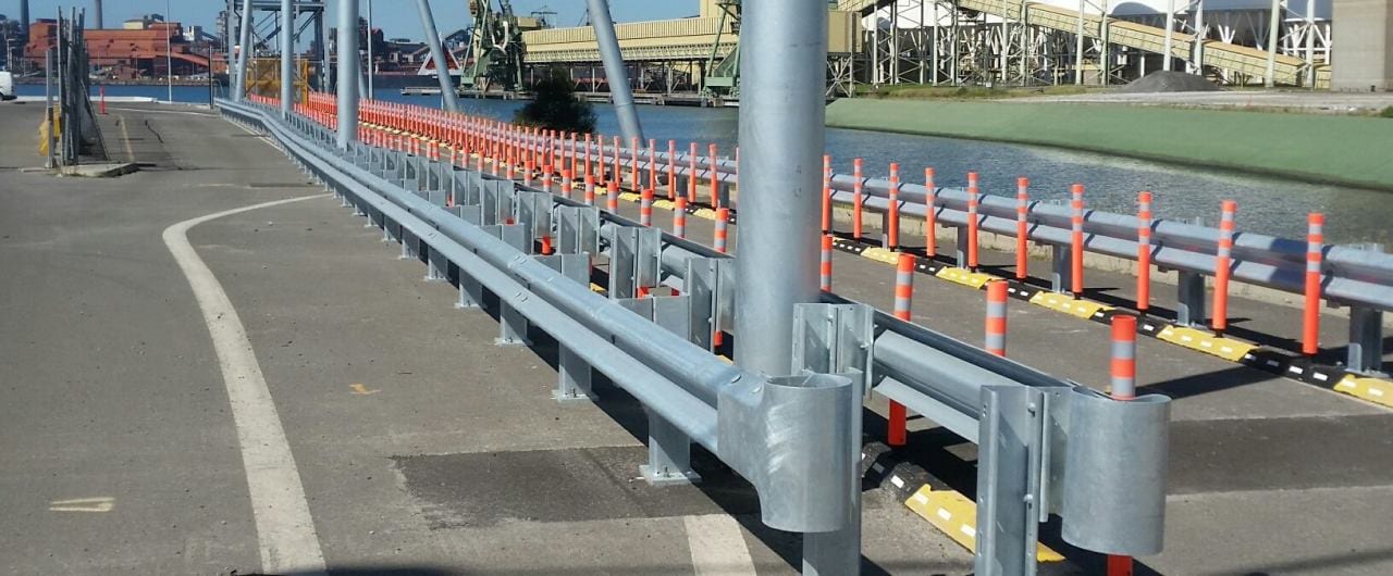 Port Kembla Grain Terminal Guardrail Project | March 2018 | Safe Direction