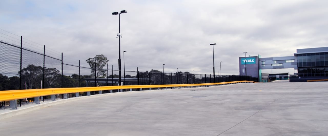 Toll IPEC Distribution Guardrail Project | March 2018 | Safe Direction®️