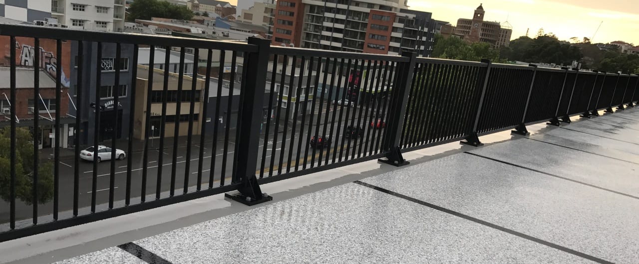 Newcastle Civic Car Park Guardrail Project | July 2018 | Safe Direction®️