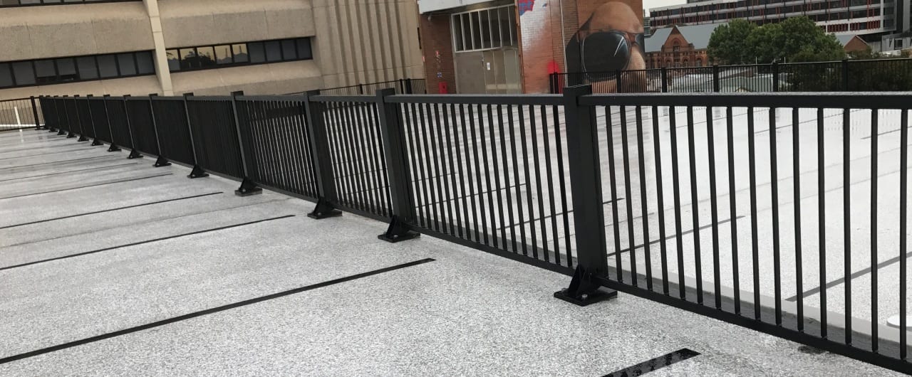 Newcastle Civic Car Park Guardrail Project | July 2018 | Safe Direction®️