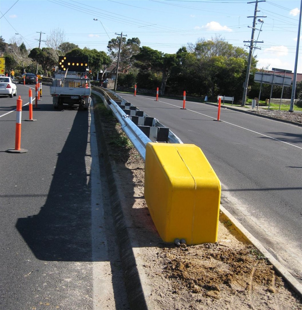 X-Tension® 350 Median Terminal | Safe Direction