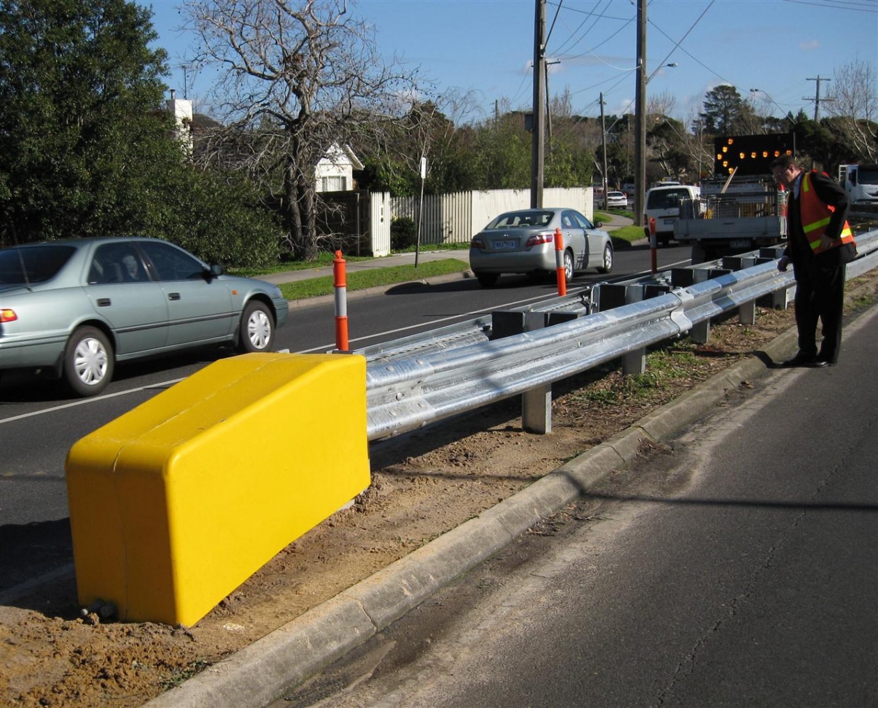 X-Tension® 350 Median Terminal | Safe Direction