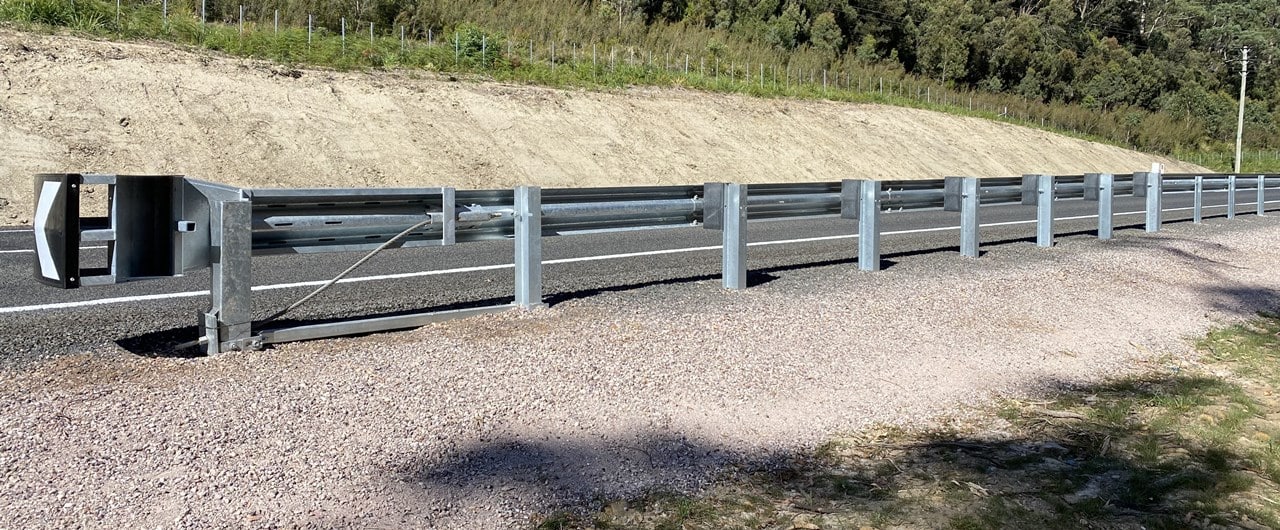 MASH SKT Guardrail End Terminal for Safety Barriers | Safe Direction®️