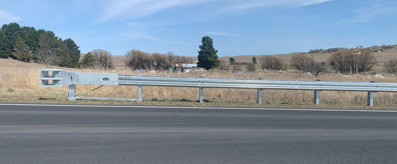 MASH SKT Guardrail End Terminal for Safety Barriers | Safe Direction®️