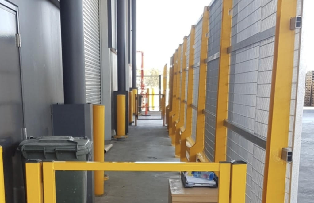 RhinoStop® Screen Warehouse Safety Barrier System | Safe Direction®️